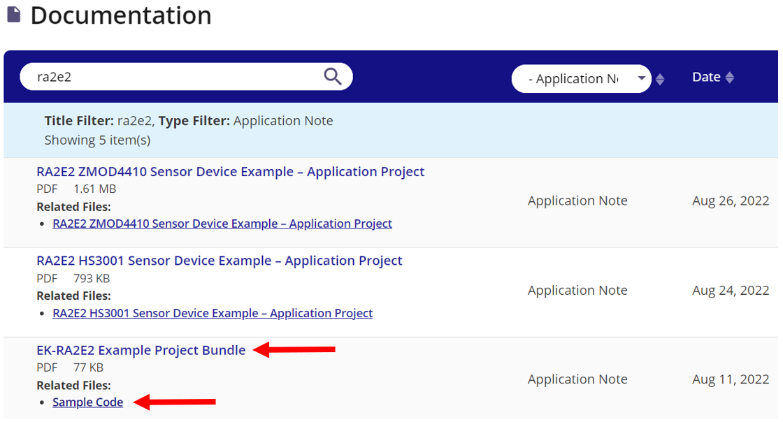 Using Example Projects to Support RA MCU Designs | Renesas 瑞萨电子